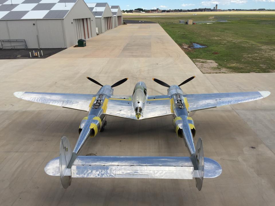 P-38F White 33 On Her Gear – The Warbird Watcher