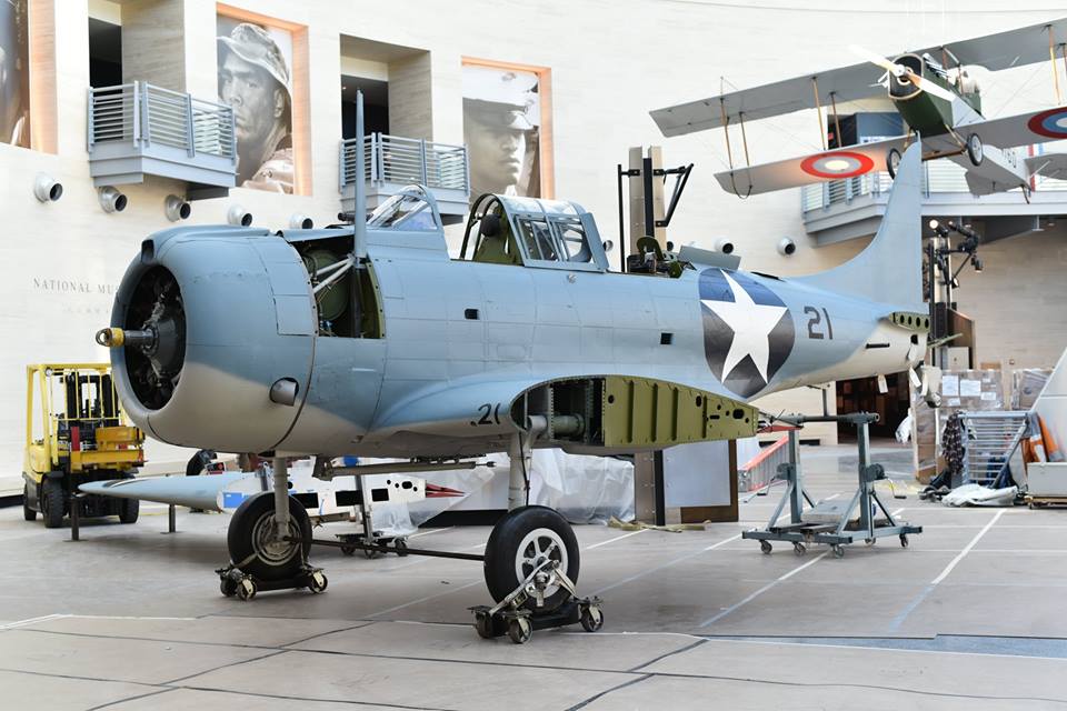 New SBD For USMC Museum – The Warbird Watcher